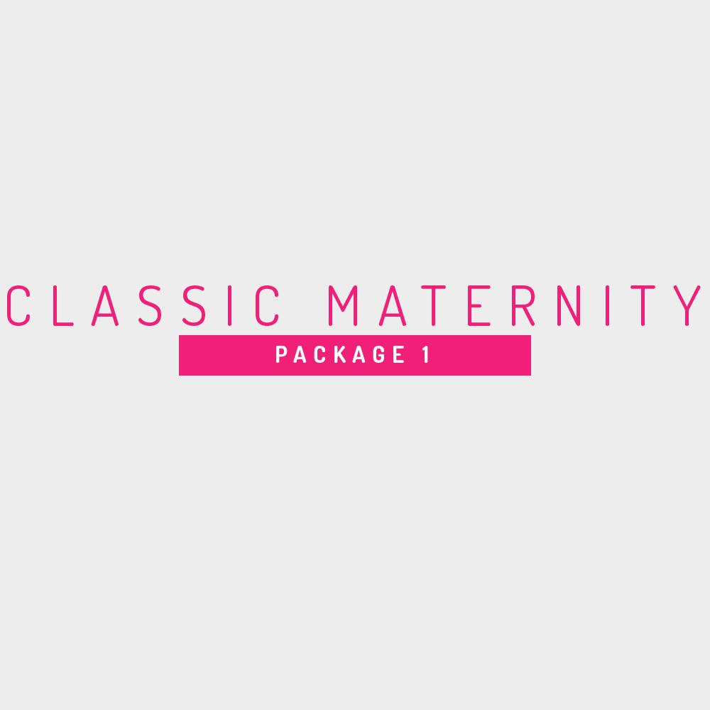 Classic Maternity Boudoir Shoot - Pregnancy Makeover Photography